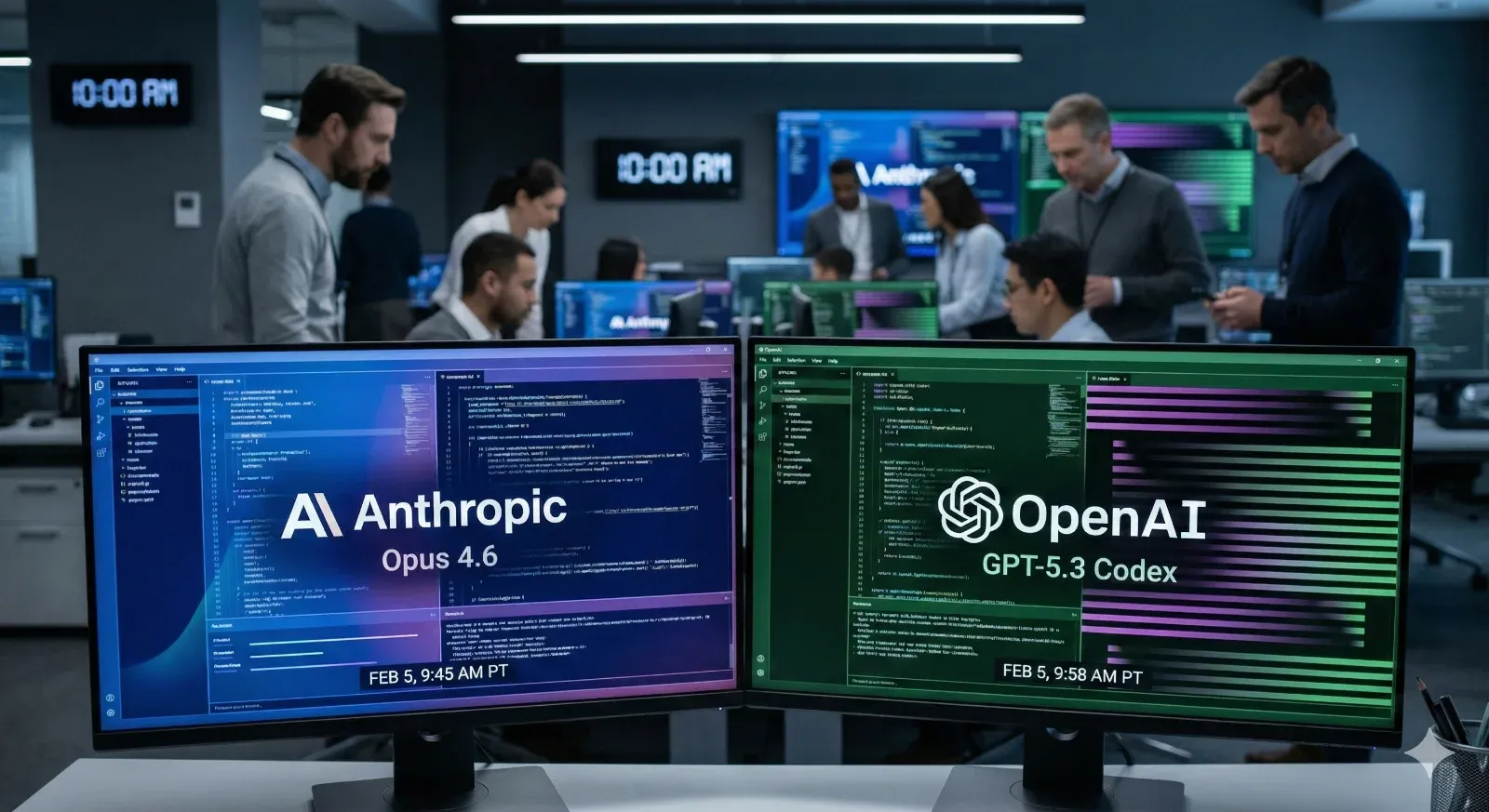 Anthropic and OpenAI Release Competing AI Coding Models W ...
